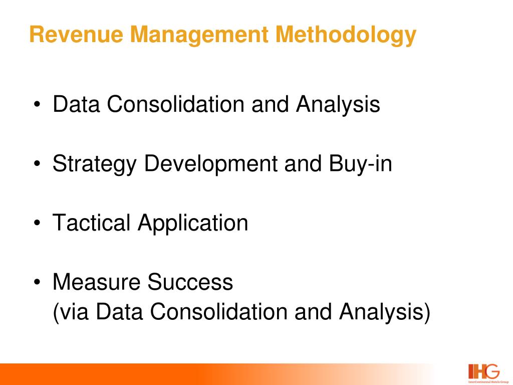 PPT - Wes Anderson Regional Director Revenue Management, North America ...