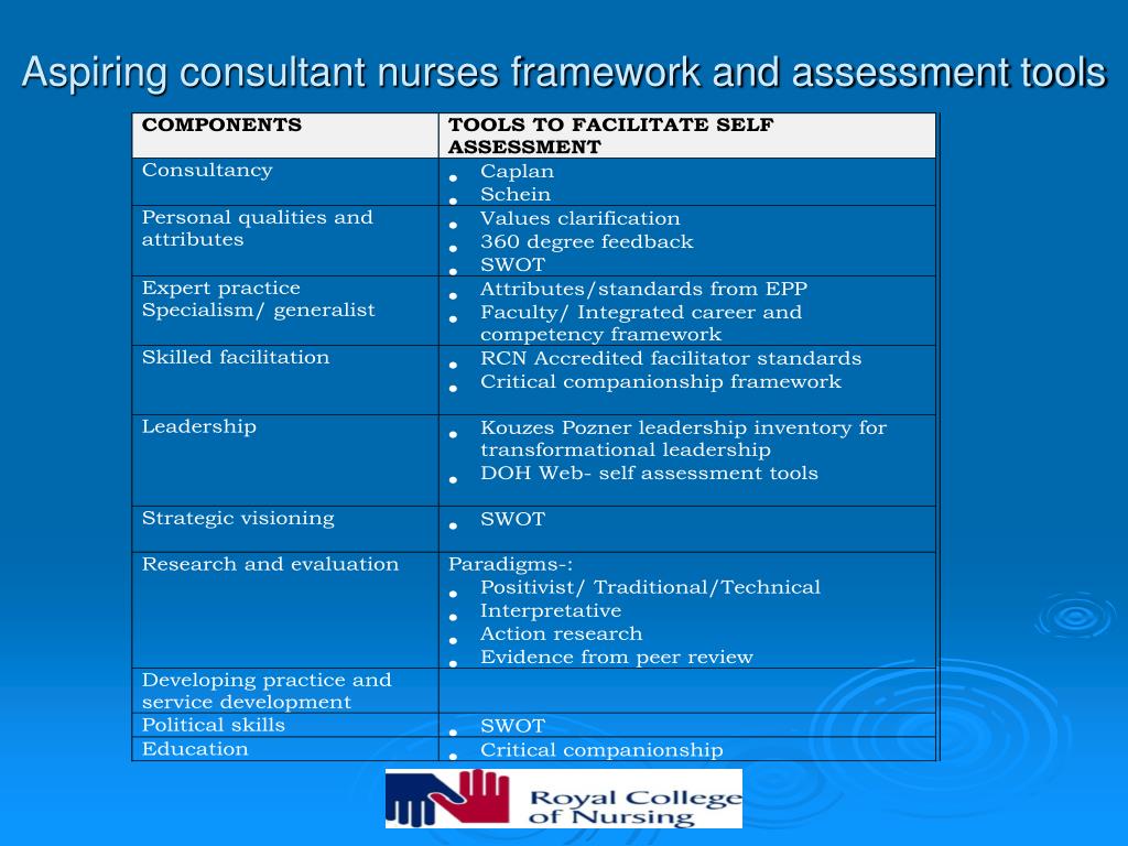 PPT - Being & Preparing to be a Consultant Nurse The RCN Consultant ...