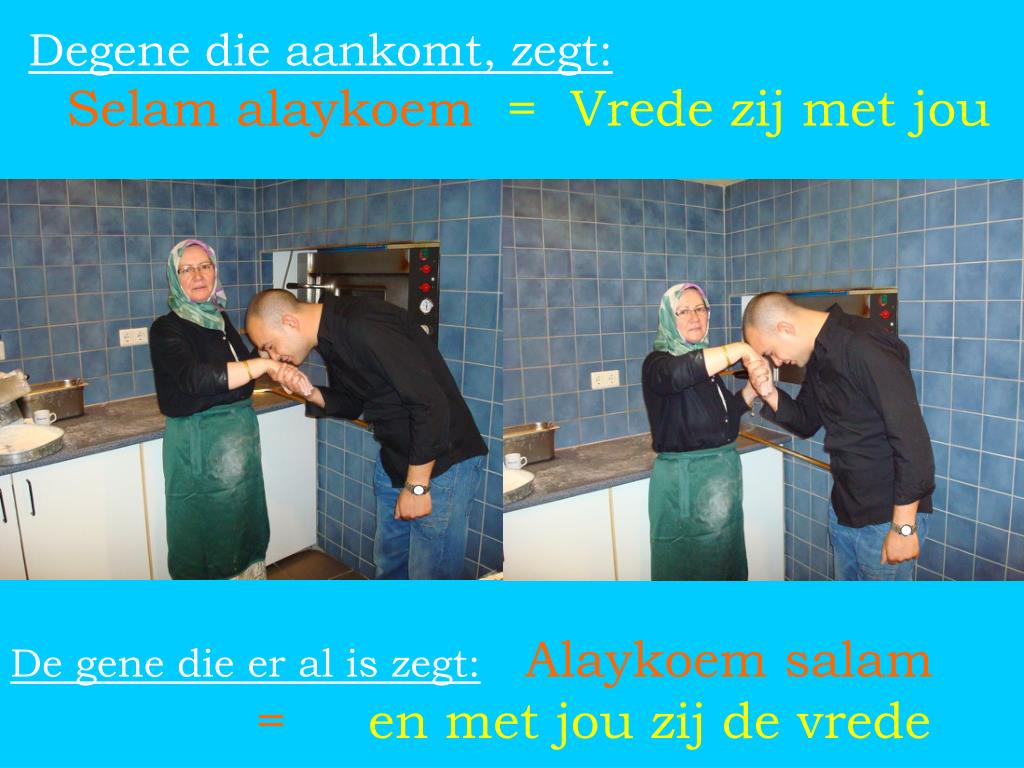 PPT - Begroeting en afscheid in de Turkse & Marokkaanse cultuur ...
