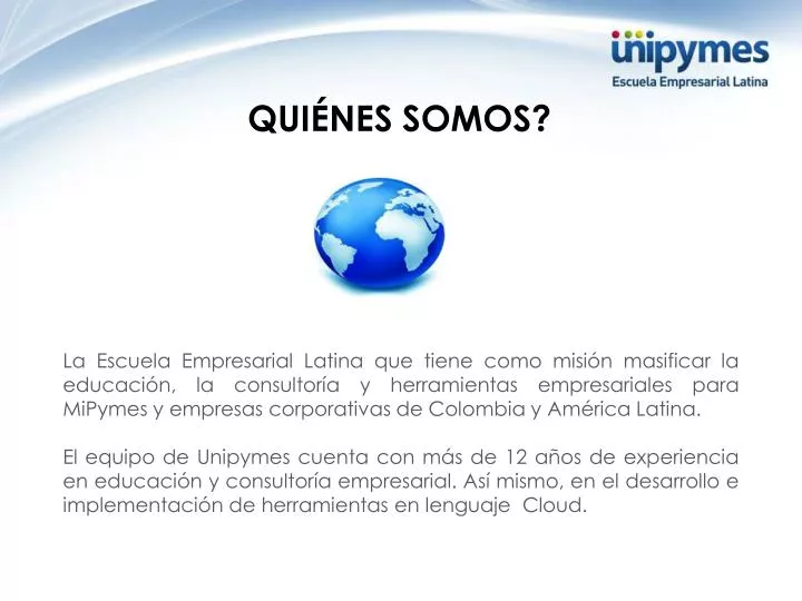PPT - QUIÉNES SOMOS? PowerPoint Presentation, free download - ID:2986519