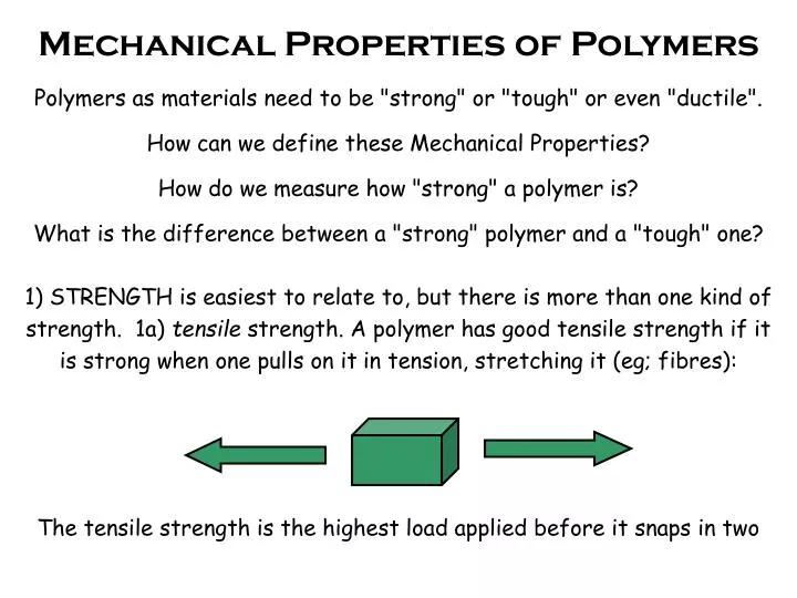 PPT - Mechanical Properties of Polymers PowerPoint Presentation, free ... PPT - Mechanical Properties of Polymers PowerPoint Presentation, free ...