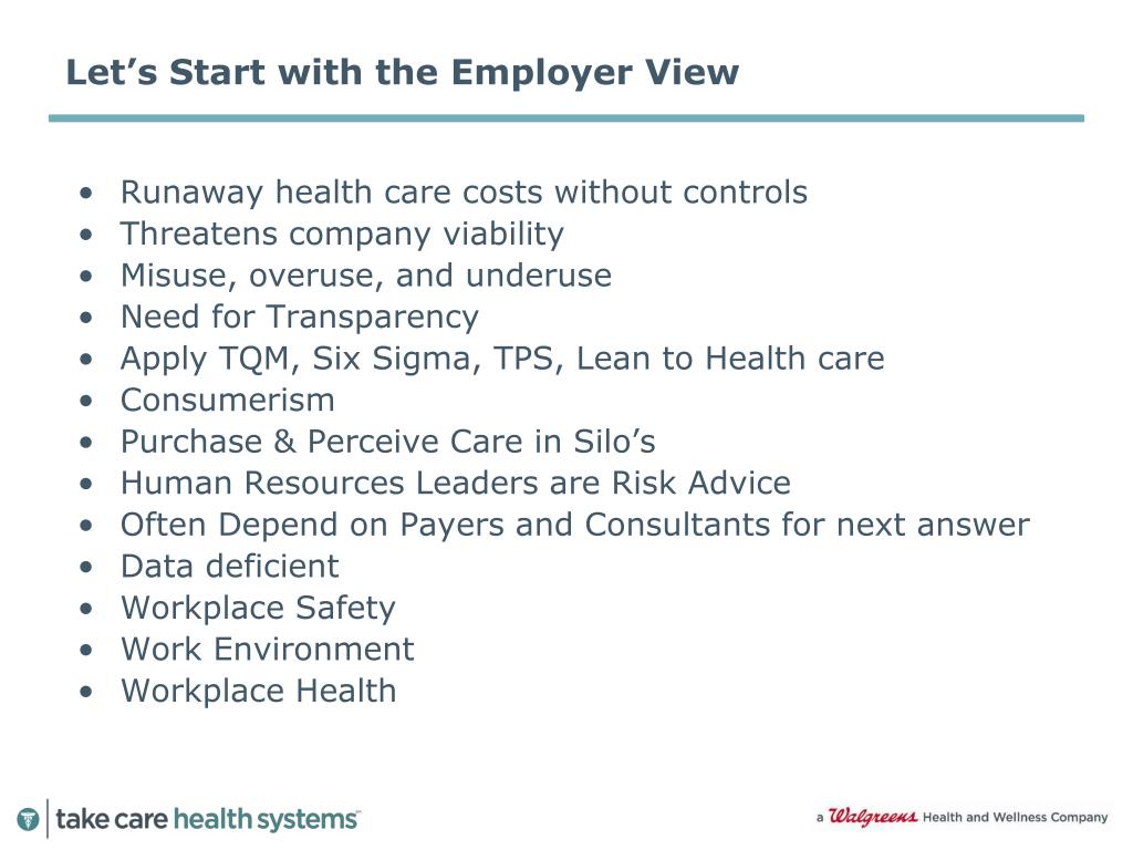 PPT - “A Workplace Culture of Health” Population Health & Disease ...