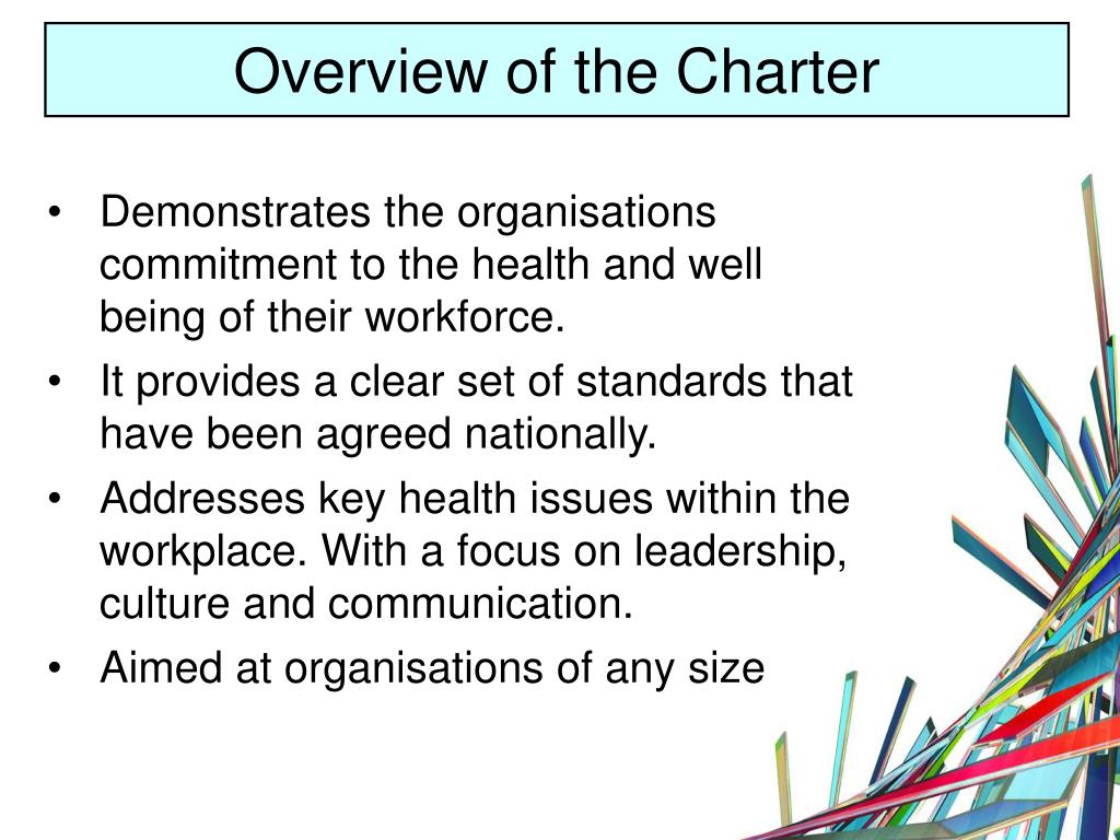 PPT - Workplace Well being Charter Sharon Lindop Coventry City Council ...