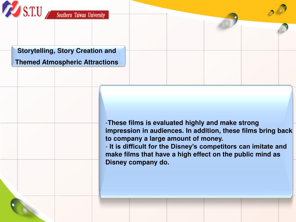 PPT - THE WALT DISNEY COMPANY THE CORE COMPETENCIES PowerPoint ...
