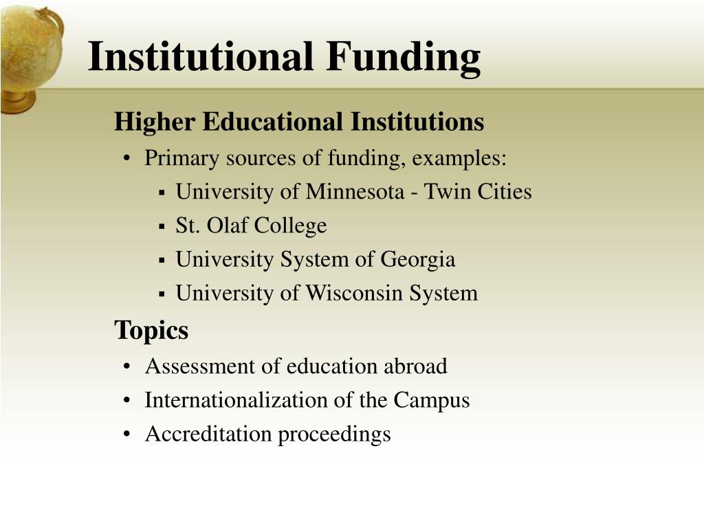 PPT - Funding for International Education Research PowerPoint ...