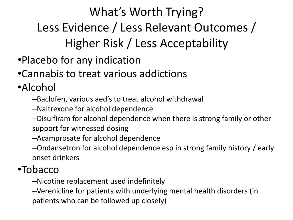 PPT - Drugs for Treating Drug Addiction by Barry Zevin MD PowerPoint ...