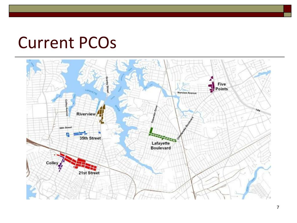 PPT - Enhancing Pedestrian Commercial Districts with PCO Revisions ...