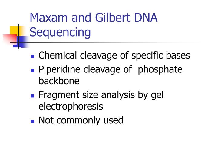PPT - Chapter 6: Analysis and Characterization of Nucleic Acids and ...