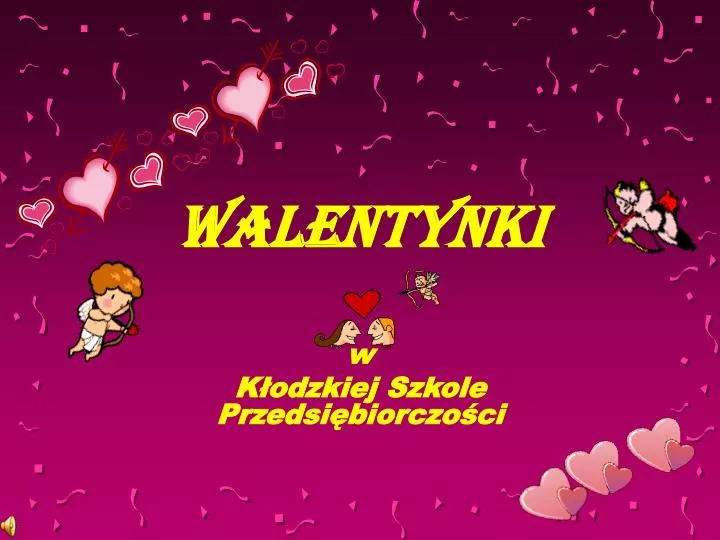 PPT - walentynki PowerPoint Presentation, free download - ID:2988189