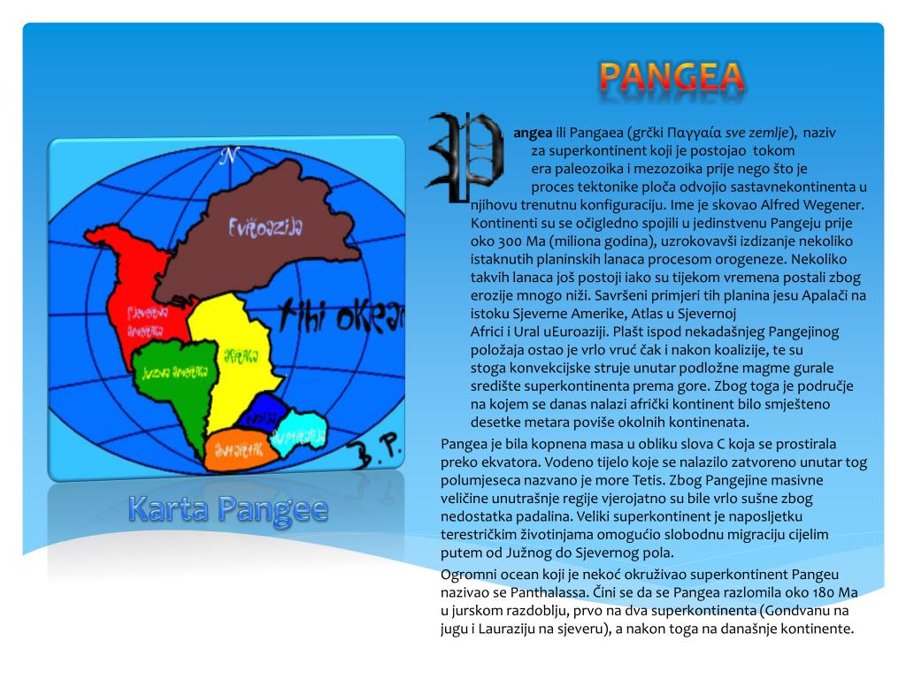 PPT - Super kontinent u geološkoj prošlosti zemlje PowerPoint ...