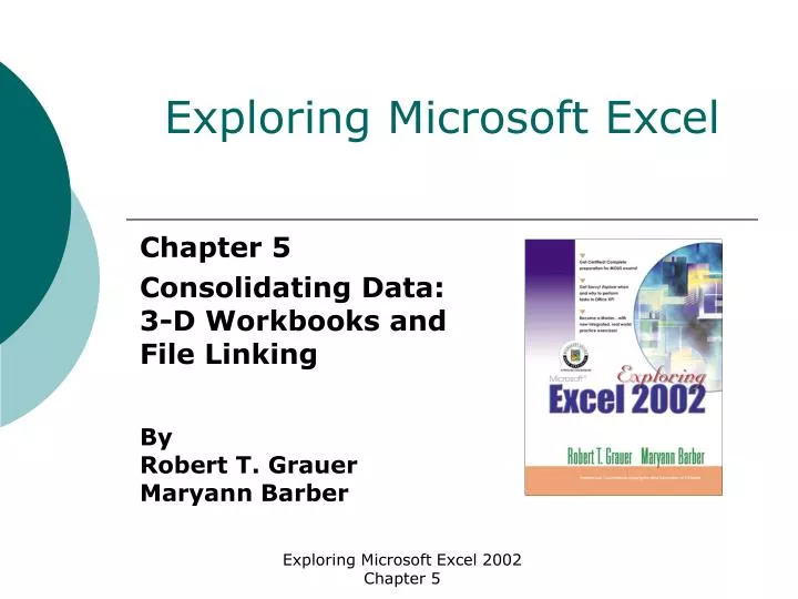 PPT - Exploring Microsoft Excel PowerPoint Presentation, free download - ID:2988702