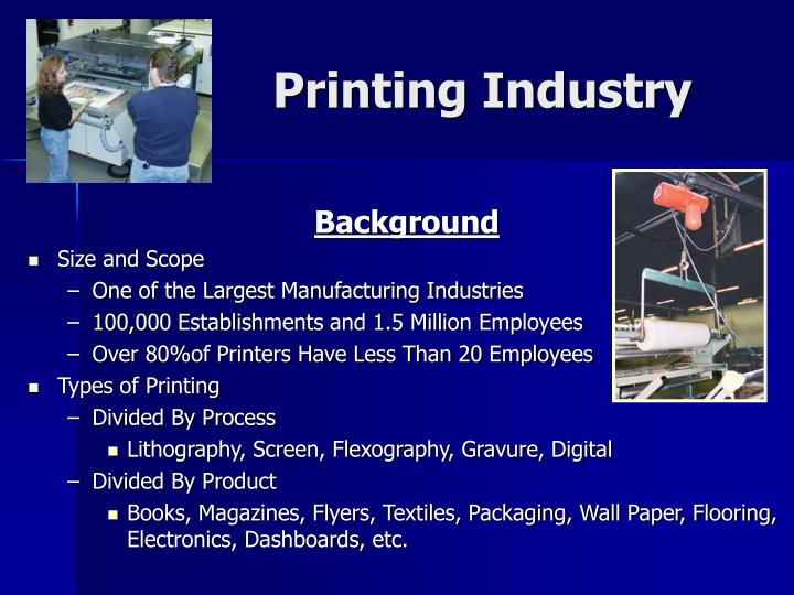 PPT - Developing the Printing Industry ’ s Ergonomics Guidelines ...