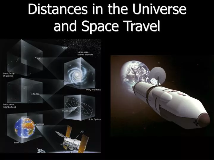 PPT - Distances in the Universe and Space Travel PowerPoint ...