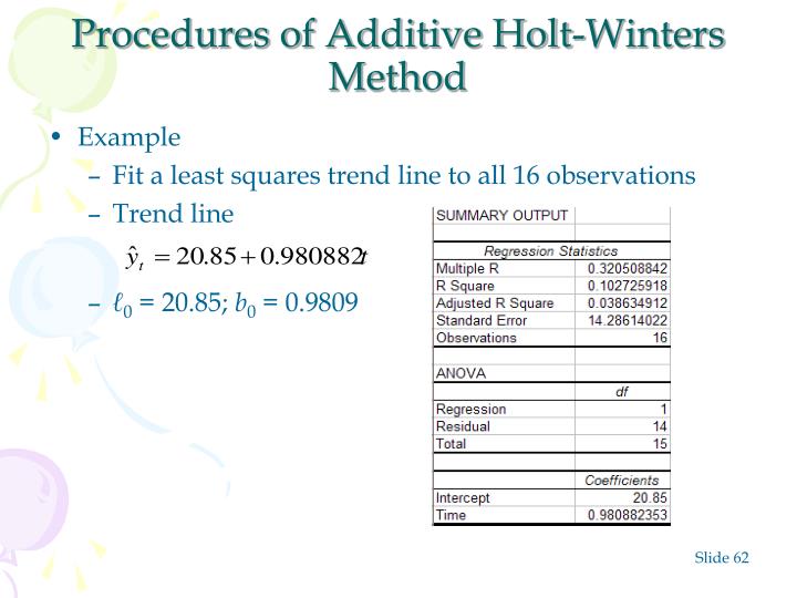 PPT - Exponential Smoothing Methods PowerPoint Presentation - ID:2990195