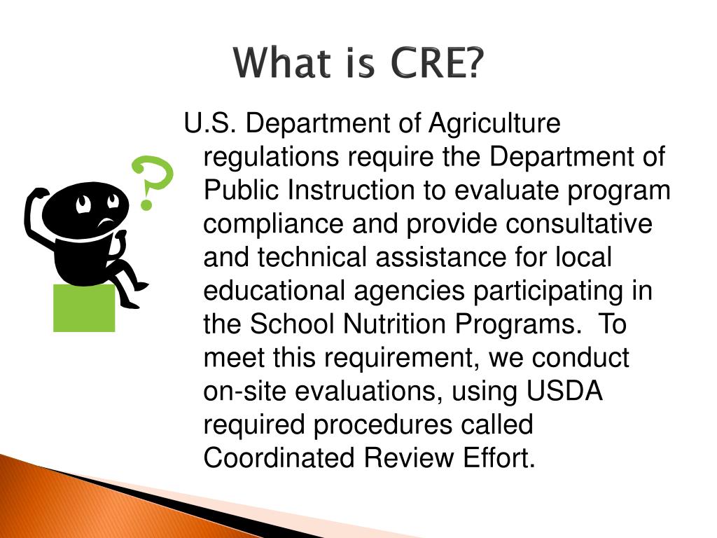 PPT - Coordinated Review Effort (CRE) Administrative Review of the ...
