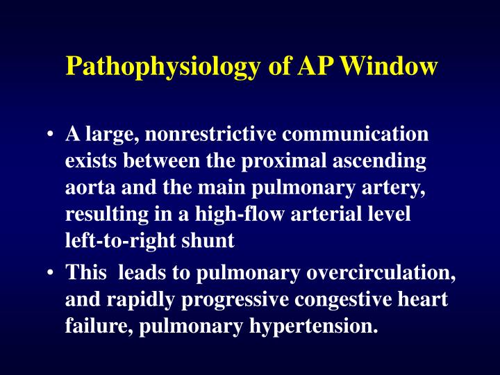 PPT - Aortopulmonary Window PowerPoint Presentation - ID:2990715
