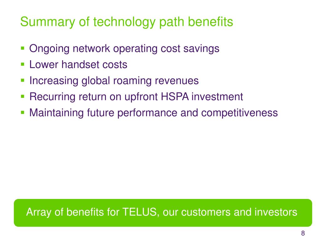 PPT - Darren Entwistle President & Chief Executive Officer Eros ...