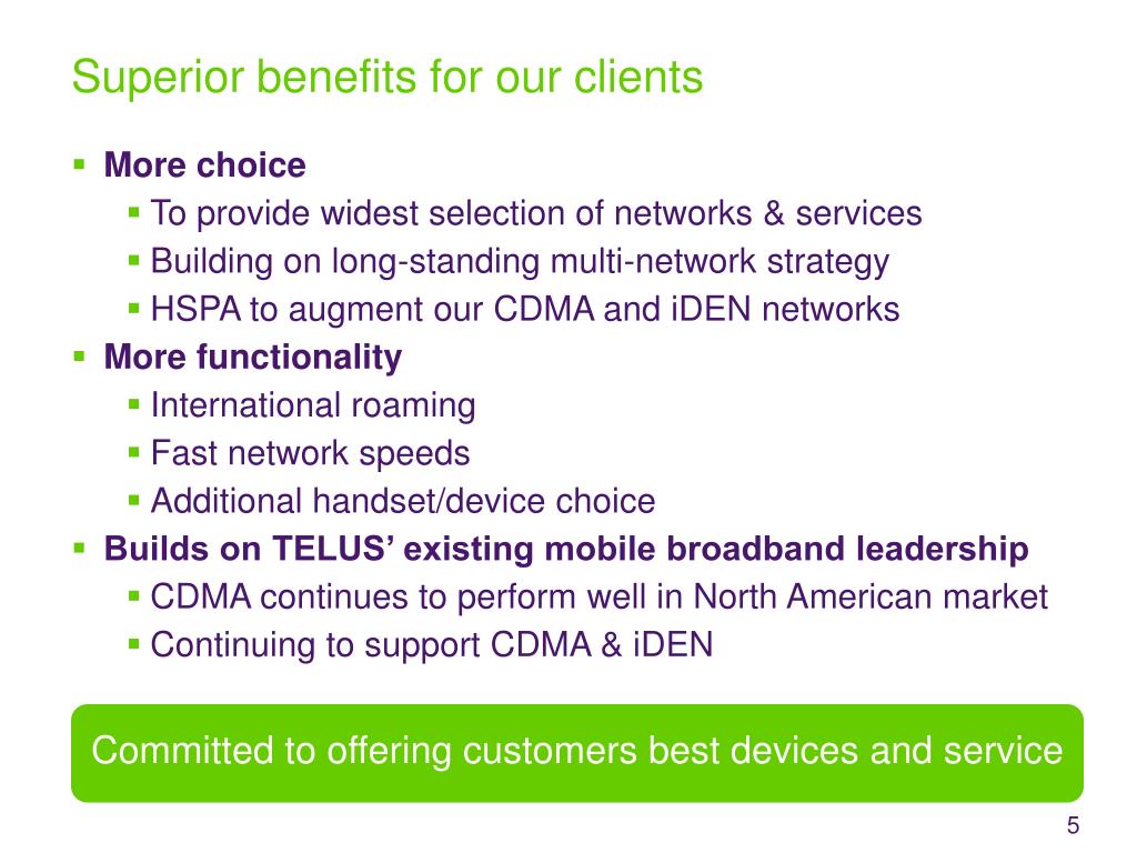 PPT - Darren Entwistle President & Chief Executive Officer Eros ...
