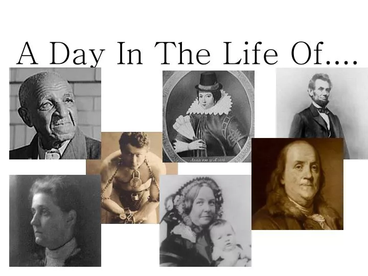 PPT - A Day In The Life Of.... PowerPoint Presentation, free download ...