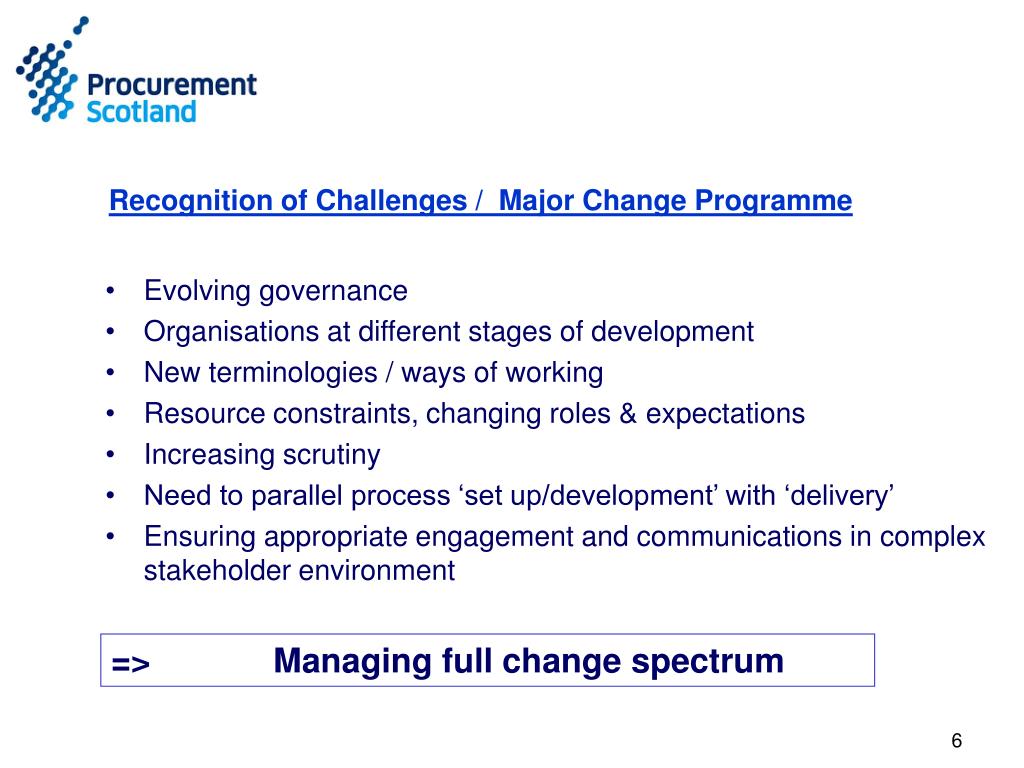 PPT - Introduction to Procurement Scotland and the Public Procurement ...