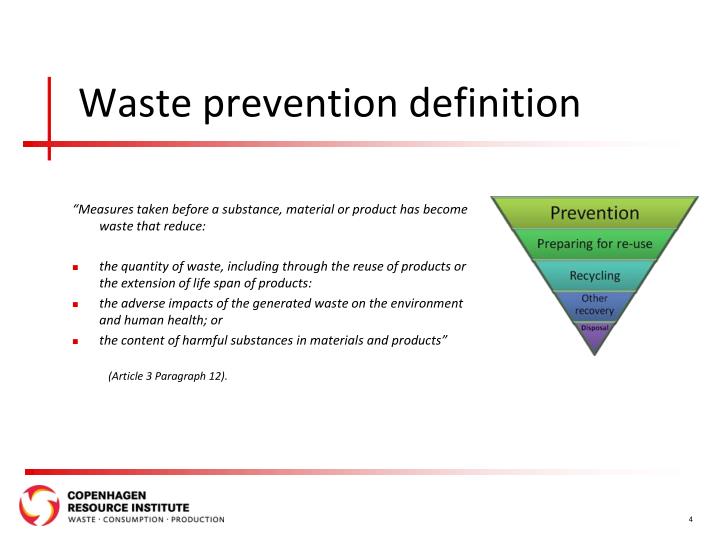 PPT - Indicators and targets for waste prevention in Nordic countries ...