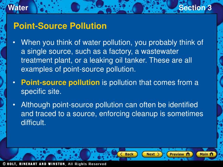 PPT - Section 3: Water Pollution PowerPoint Presentation - ID:2993094