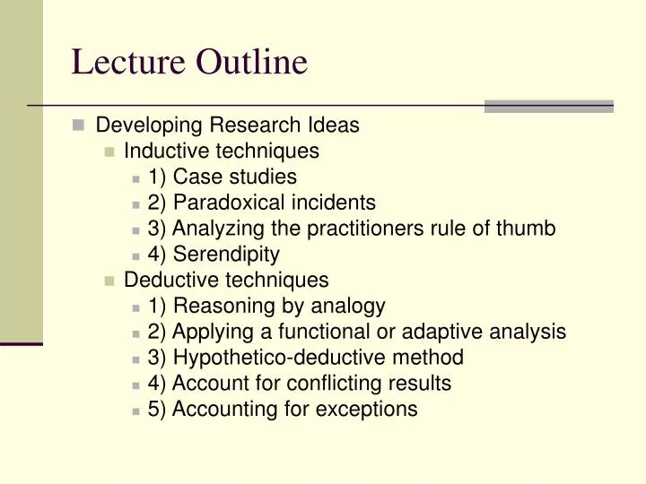 Ppt Lecture Outline Powerpoint Presentation Free Download Id 2993478