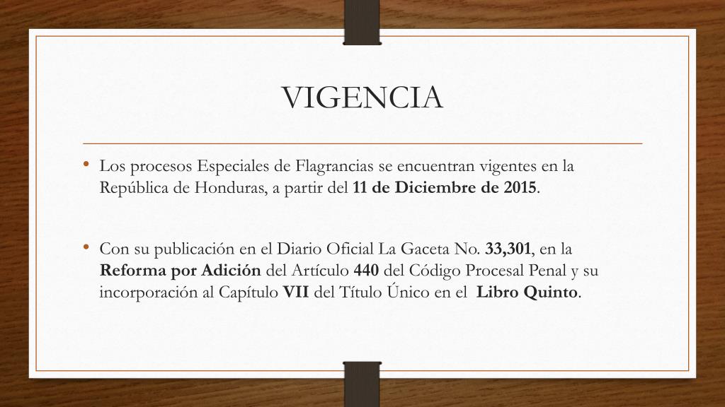 PPT - Procedimiento Expedito para Delitos en flagrancia PowerPoint ...