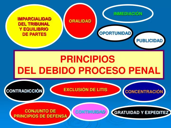 Ppt Principios Del Debido Proceso Penal Powerpoint Presentation Free