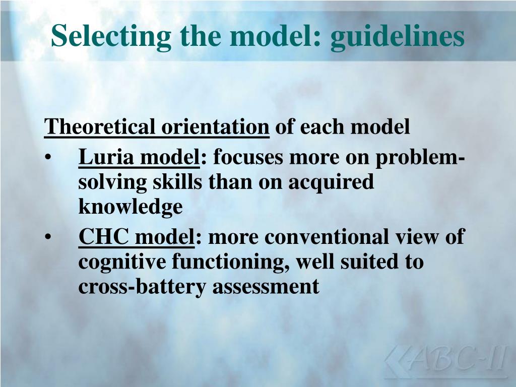 PPT - The Revisions of the Kaufman Assessment Battery for Children ...