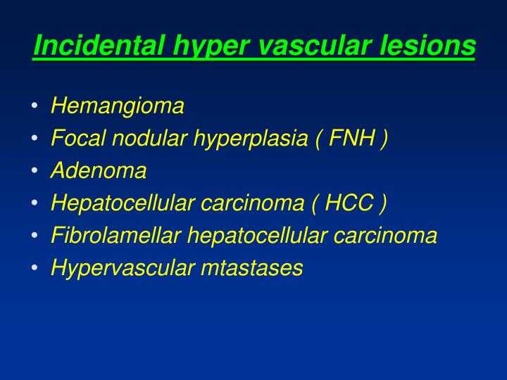 PPT - Liver masses detection & characterization PowerPoint Presentation ...