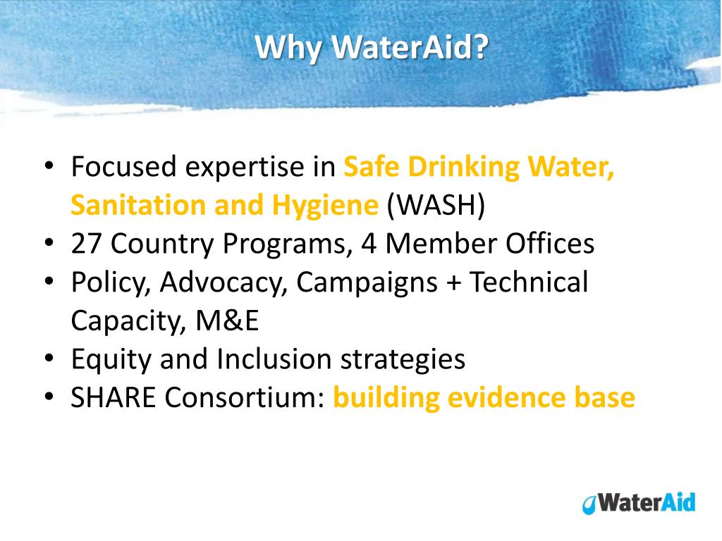 PPT - Barriers to WASH Access Among PLHIV AIDS 2012 25 July 2012 ...