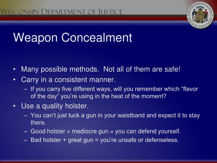 PPT - Firearm Safety Course PowerPoint Presentation - ID:2995330