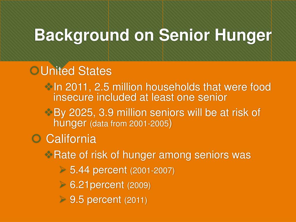 PPT - Feeding America San Diego Feeding Seniors Initiative San Diego ...