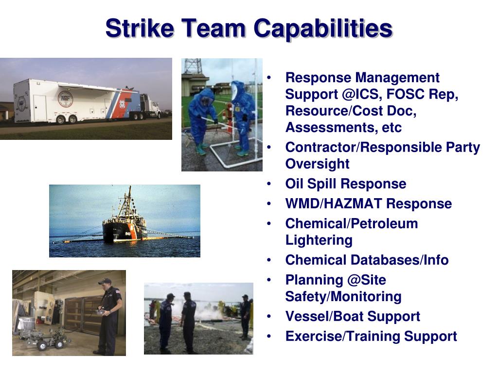 PPT - U.S. Coast Guard National Strike Force PowerPoint Presentation ...