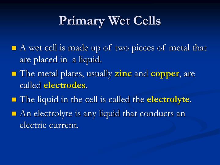 PPT - Electrochemical Cells (Batteries) PowerPoint Presentation - ID ...