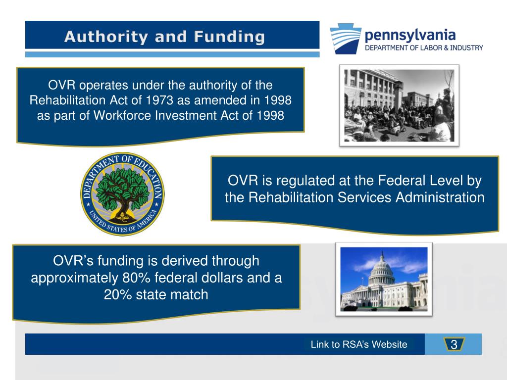 PPT - Pennsylvania Office of Vocational Rehabilitation PowerPoint ...