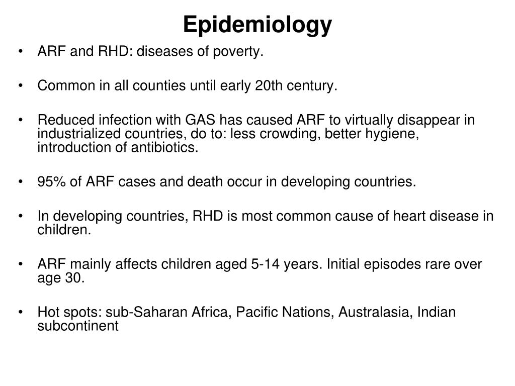 PPT - Etiology and Diagnosis of Acute Rheumatic Fever PowerPoint ...