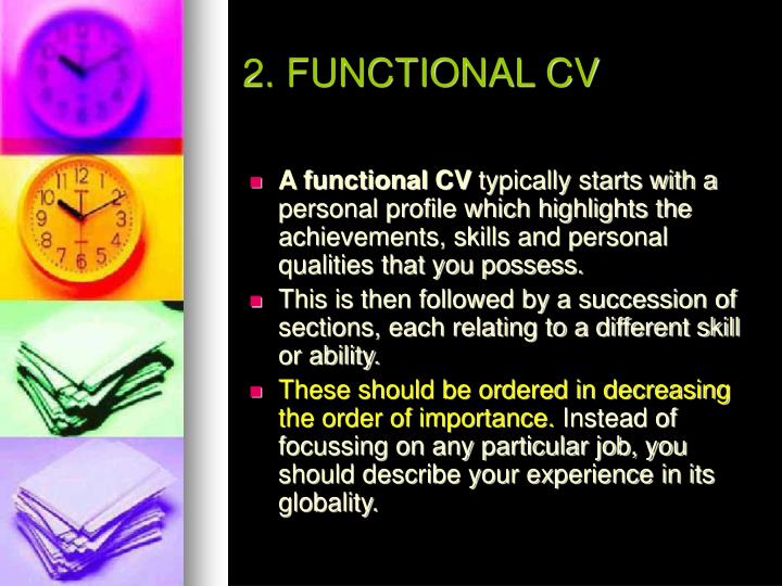PPT - CV WRITING PowerPoint Presentation - ID:2996308