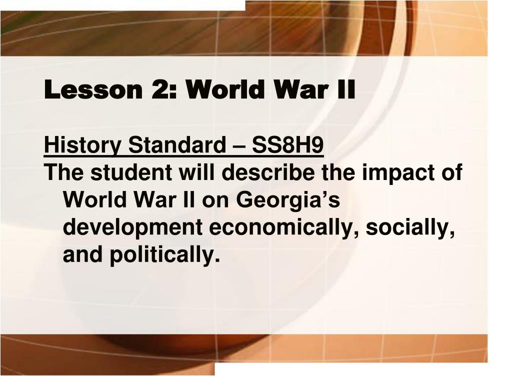 PPT - “Unpacking the Standards”: Early 20 th Century Georgia PowerPoint ...