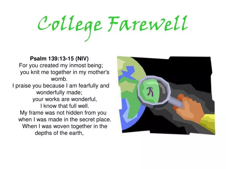 PPT - College Farewell PowerPoint Presentation, free download - ID:2996532