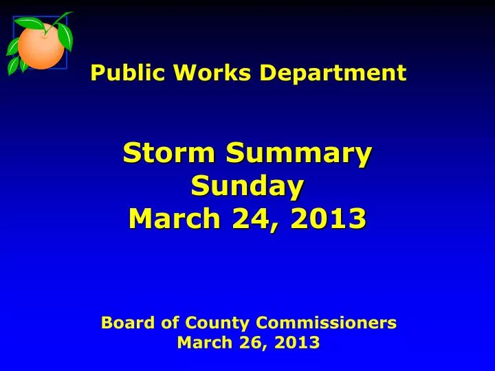 PPT - Public Works Department PowerPoint Presentation, free download ...