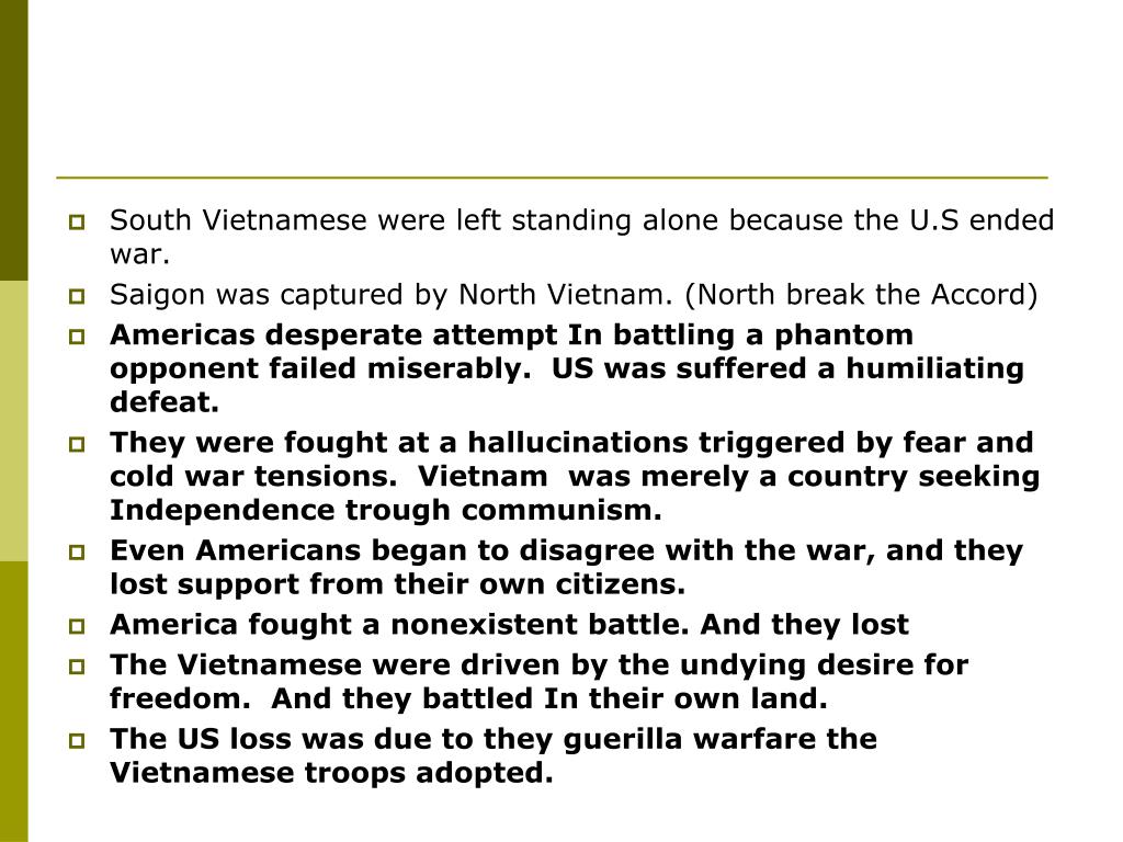 PPT - Vietnam War /American War (1965-1973) PowerPoint Presentation ...