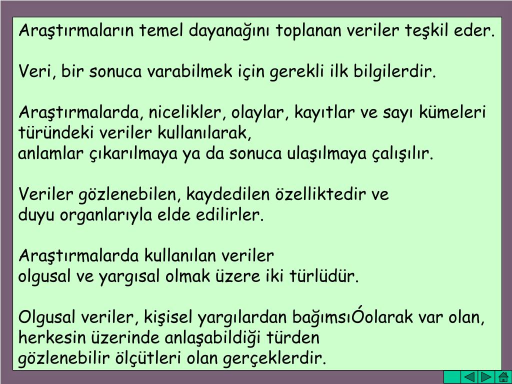 PPT - ARAŞTIRMALARDA Veri Toplama Teknikleri PowerPoint Presentation ...