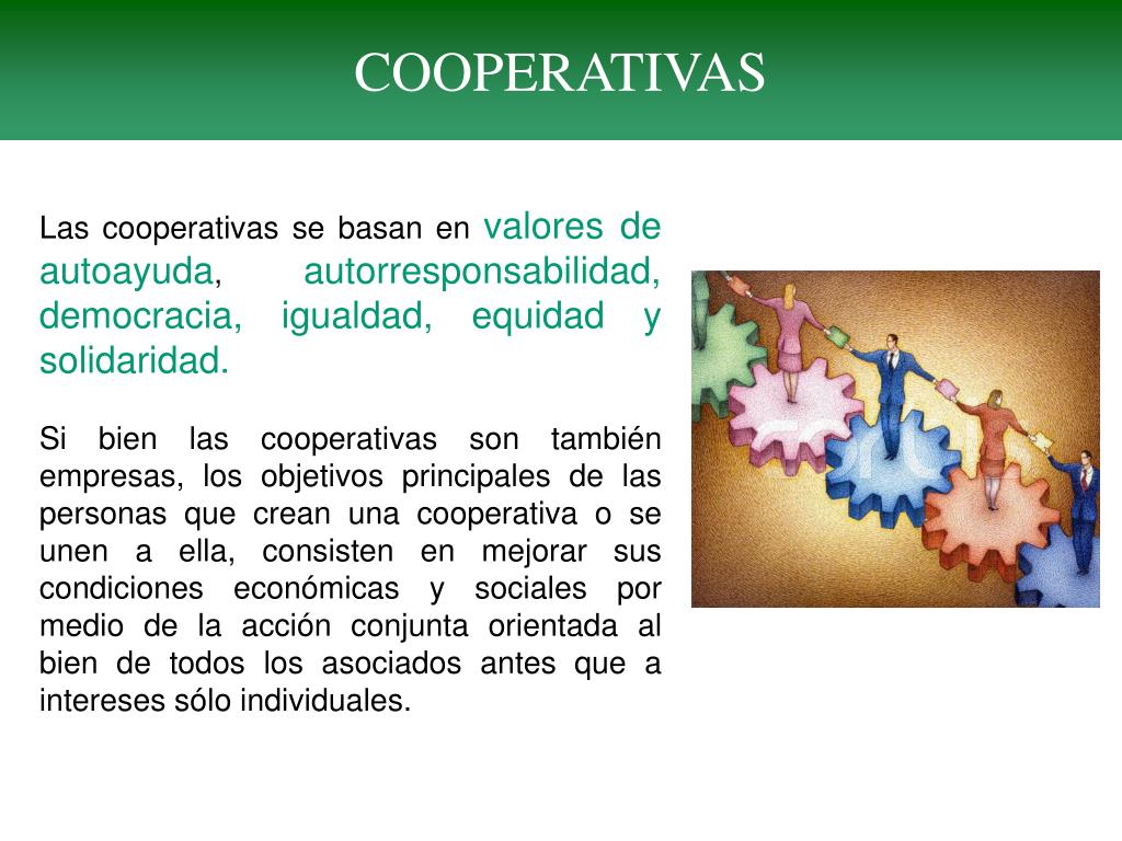 Ppt Las Cooperativas Como Una Alternativa De Desarrollo Empresarial