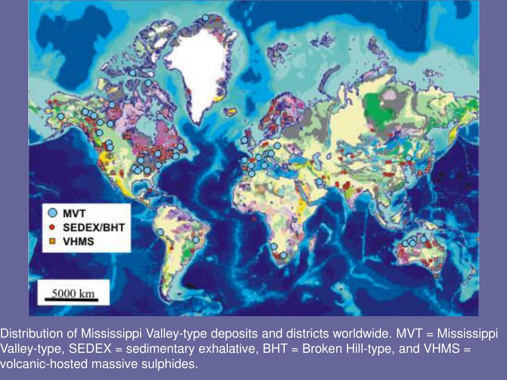 PPT - Mississippi Valley-type deposits (MVT) PowerPoint Presentation ...