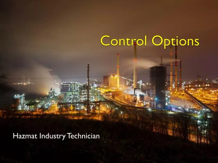 PPT - Control Options PowerPoint Presentation, free download - ID:2998861