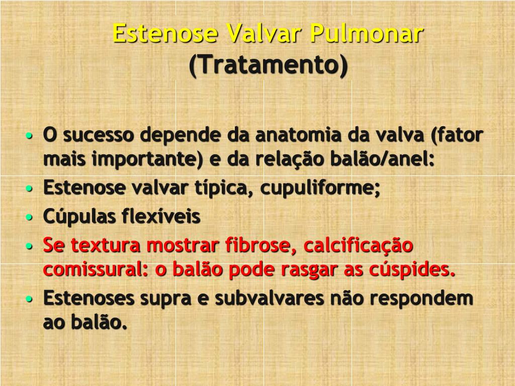 PPT - Intervenção Percutânea em Estenose Valvar Pulmonar PowerPoint ...