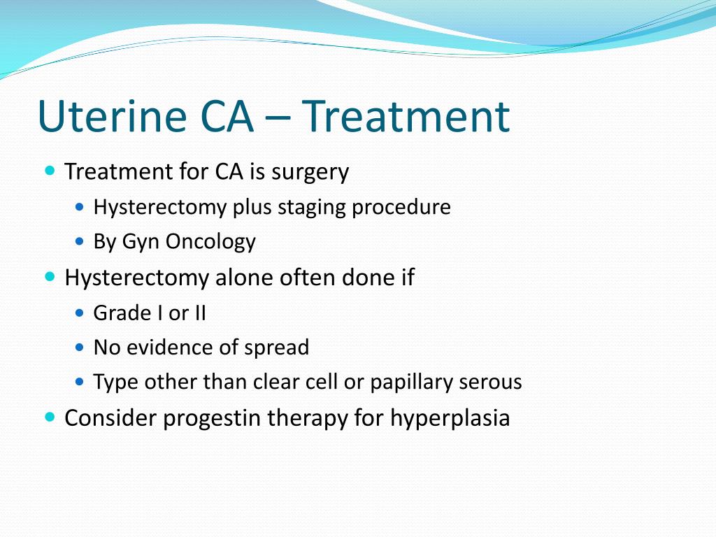 PPT - Gynecologic Cancer: Uterine, Vulvar , and Ovarian PowerPoint ...
