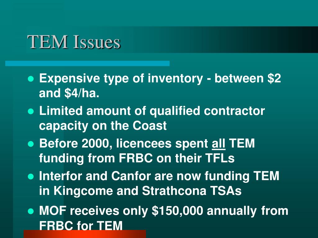 PPT - Inventory Presentation to VFR Regional Management Team July 2001 ...